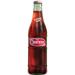 Vintage Metal Soda Sign - Cheerwine Merchandise - Cheerwine.com